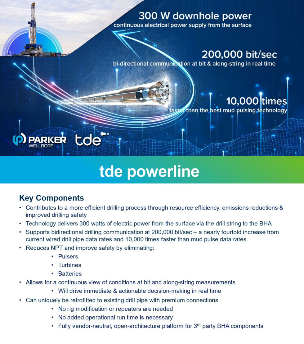 TDE powerline - AquaTech Deep Engineering